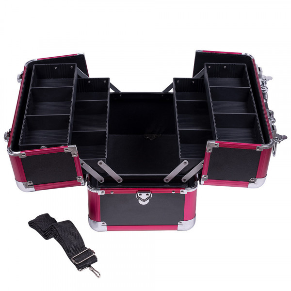 Geanta Makeup din Aluminiu, Color Chic - LUXORISE