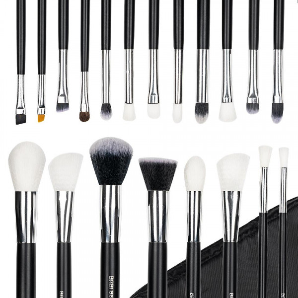 Set 20 Pensule Machiaj Perfect Make-Up + Borseta Neagra CADOU