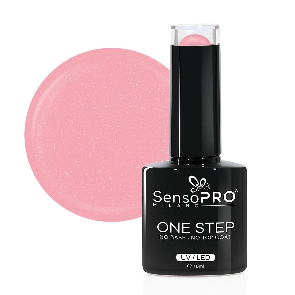 Oja Semipermanenta SensoPRO Milano One Step Roz Cool Cerise #030, 10ml