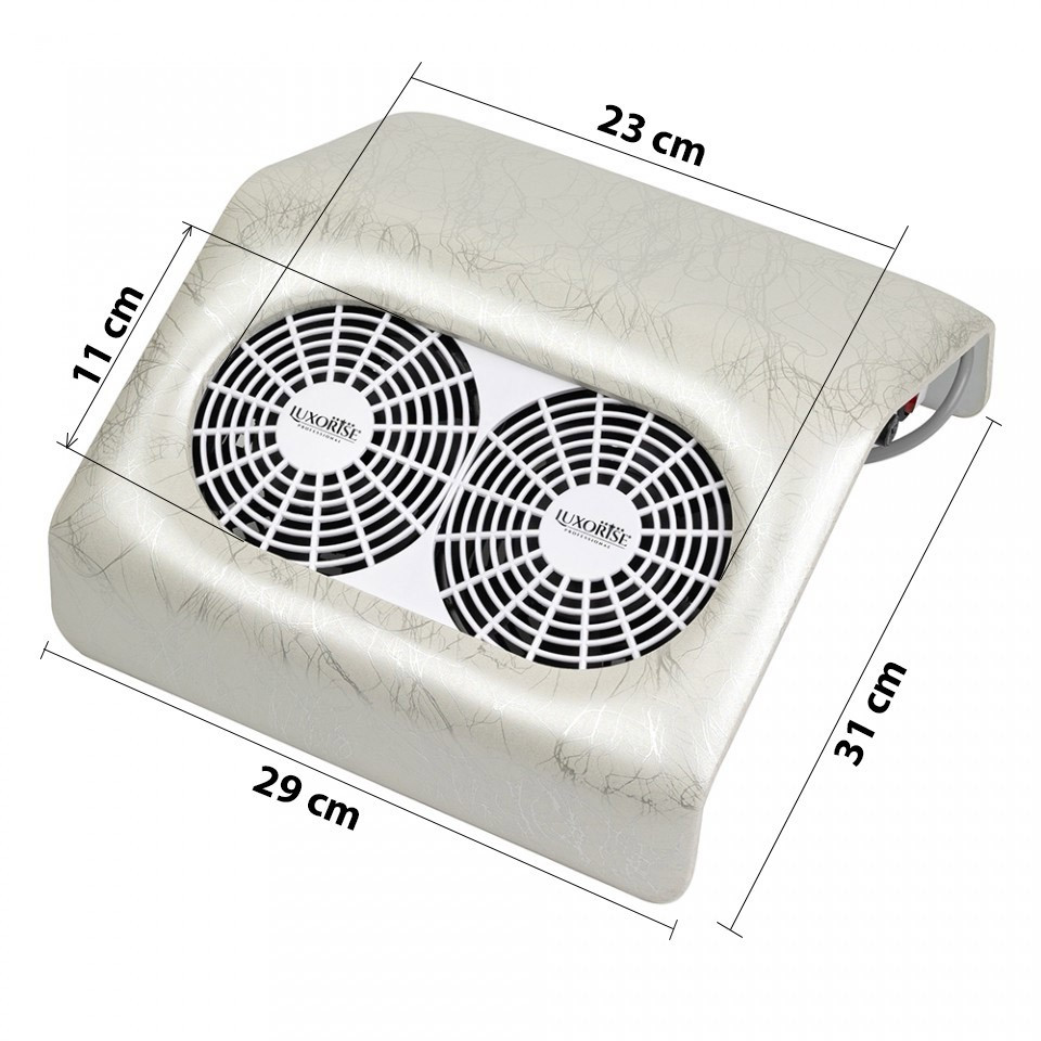 Aspirator praf unghii Tornado Force 48W - LUXORISE , Pearly Cream