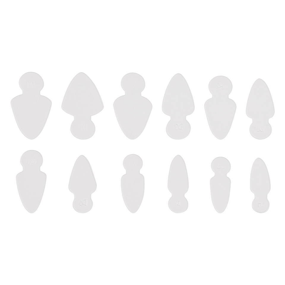 French Silicone Pads Reutilizabile LUXORISE pentru Tipsuri Smart Forms ...