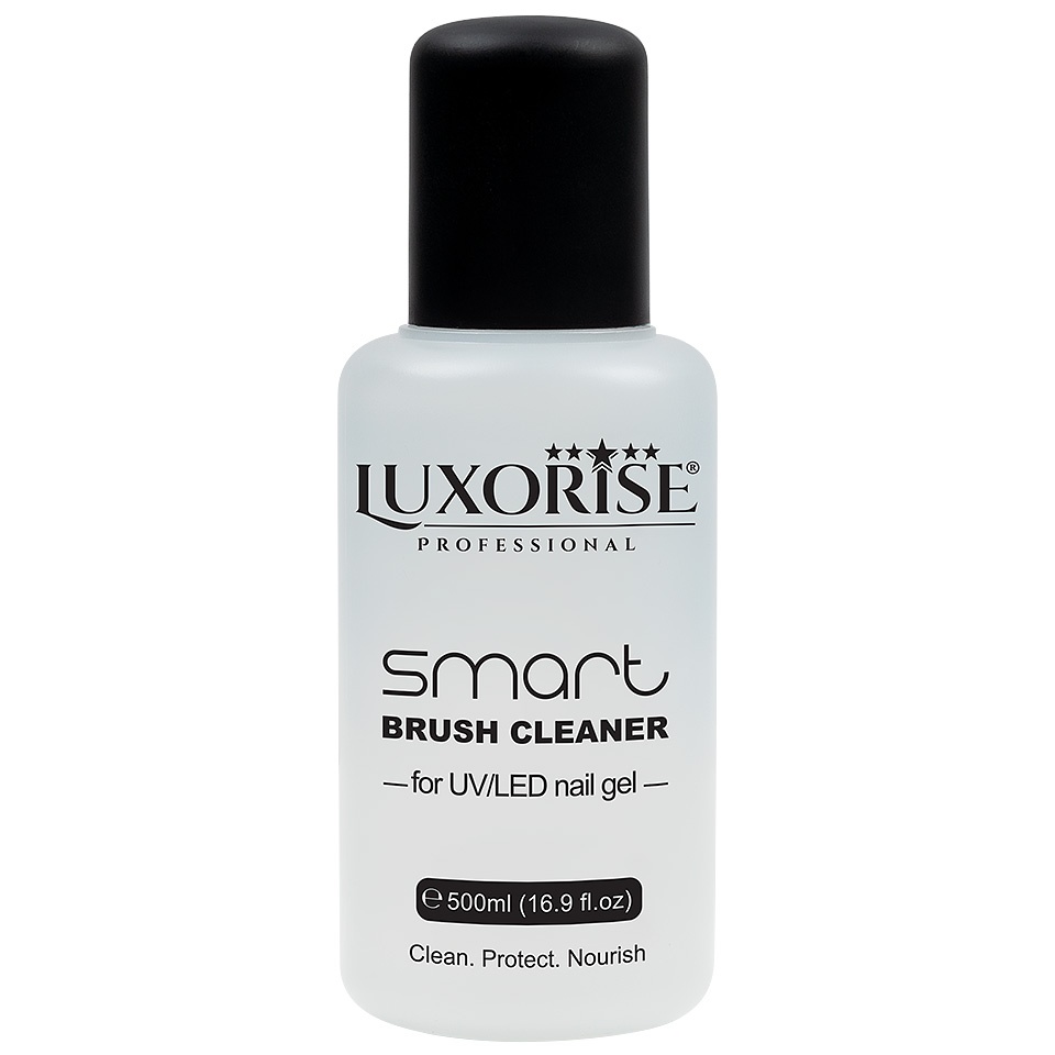 Solutie Curatare Pensule Unghii LUXORISE Smart Brush Cleaner, 500ml