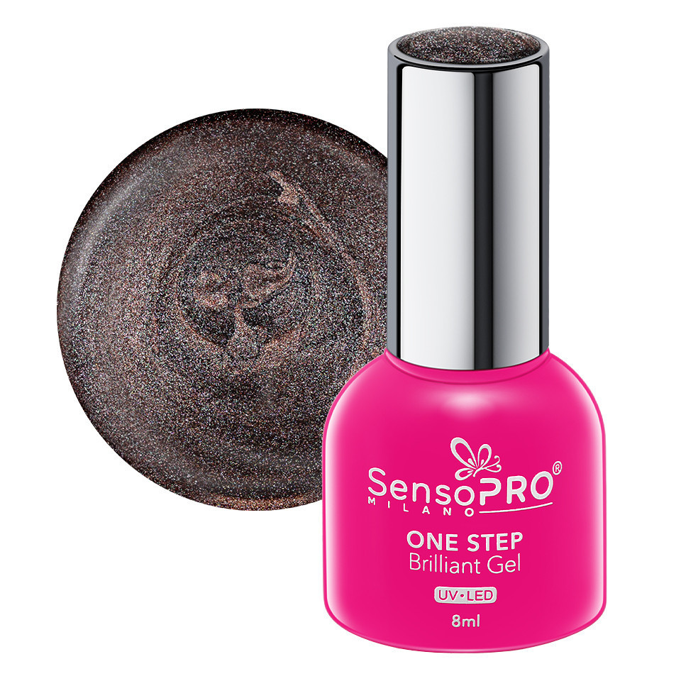 Oja Semipermanenta One Step Brilliant Gel SensoPRO Milano - #86 Golden ...