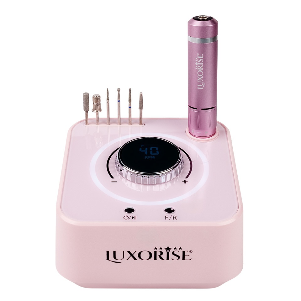 Freza Unghii NeoTurbo PRO 40.000RPM - LUXORISE, Pink