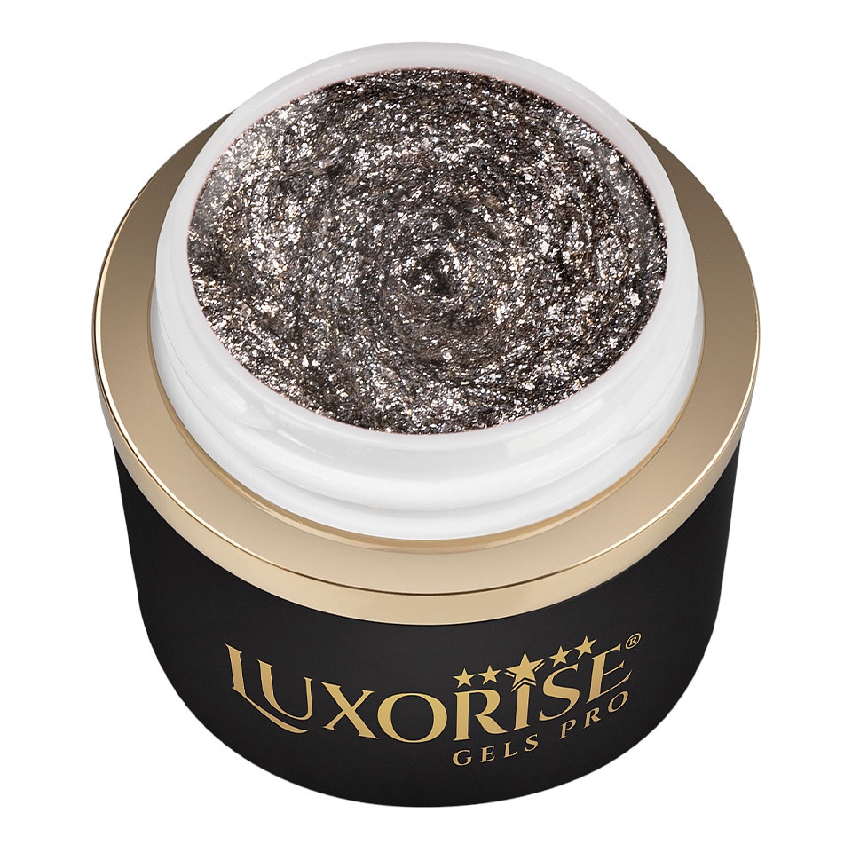 Gel Design 3D LUXORISE - Royal Glitz, Steel Shimmer 5ml