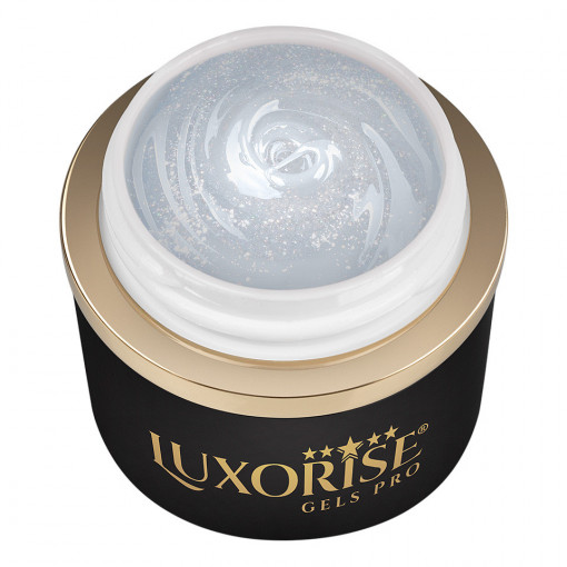 Gel UV Constructie Unghii LUXORISE JellyFlex, Crystal Glam 15ml