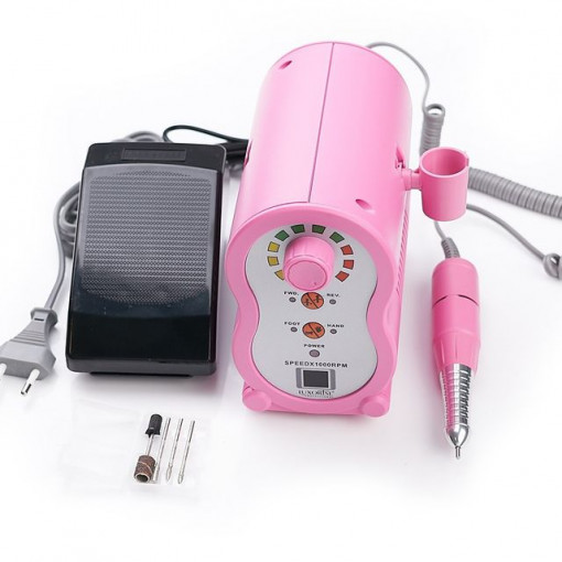Freza Unghii Profesionala XPERT Ultra - LUXORISE , 35.000 RPM, Pink