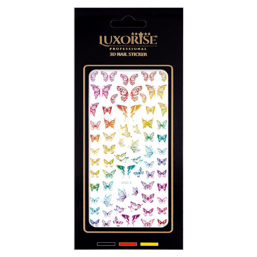 Sticker Unghii Butterfly DP2015, LUXORISE