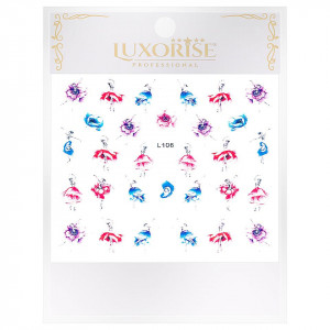 Sticker 3D Unghii Artistry L106, LUXORISE