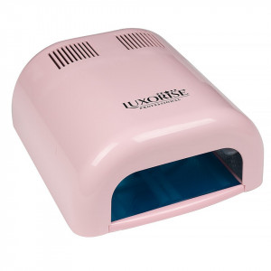 Lampa UV 36W Expert XT - LUXORISE cu 4 Neoane si Timer, Roz