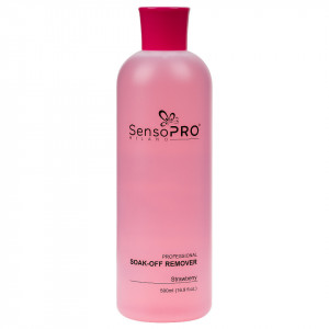 Soak-Off Remover SensoPRO Milano, Strawberry 500ml