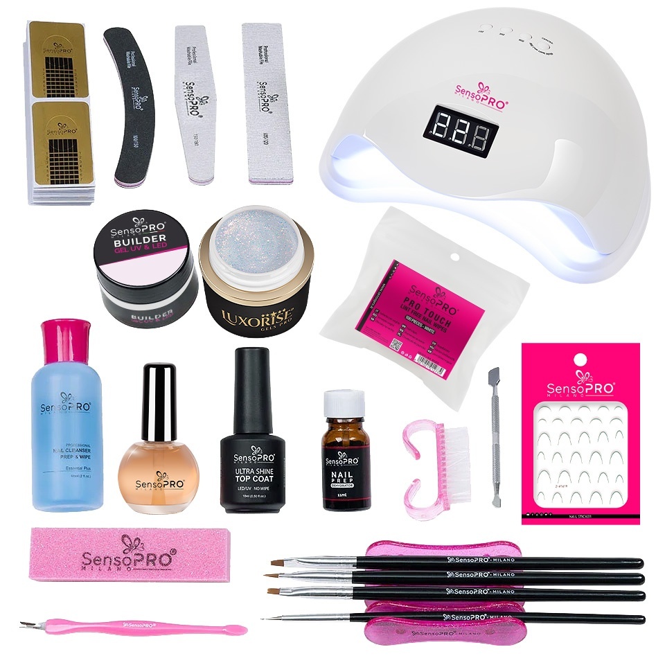 Kit Unghii cu Gel pentru Incepatori si Profesionisti | KitUnghii.ro
