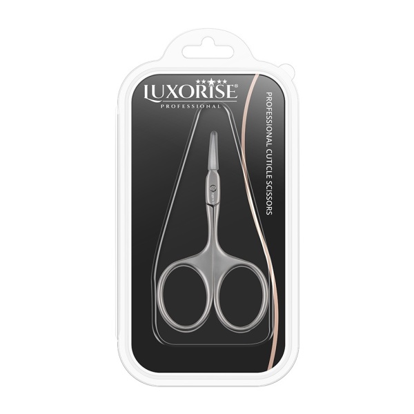 Forfecuta Cuticule Profesionala LUXORISE Precision PRO,Curved Blade