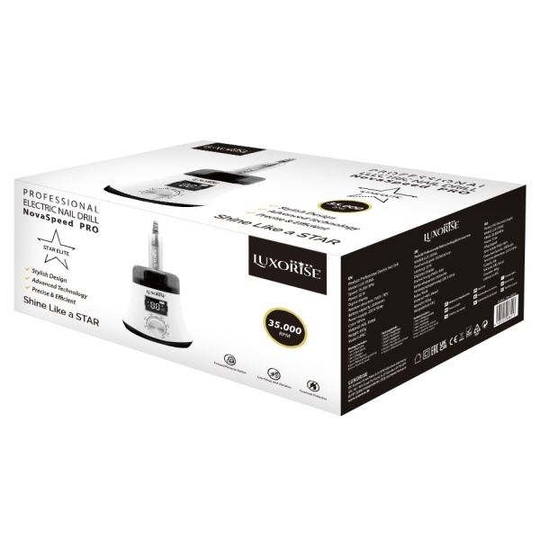 Freza unghii profesionala NovaSpeed PRO - LUXORISE ,35.000 RPM