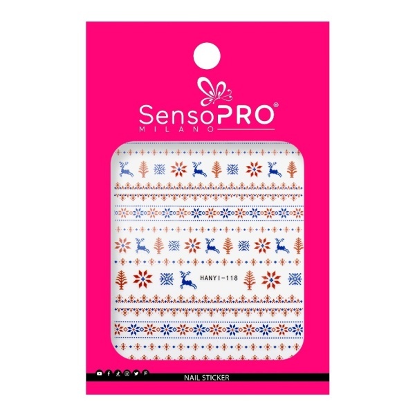 Abtibild Unghii SensoPRO Milano - Reindeer Magic